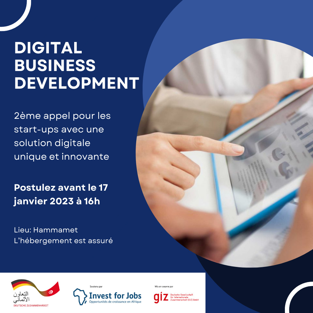 Les startups en Tunisie peuvent bénéficier d’une formation « Digital ...