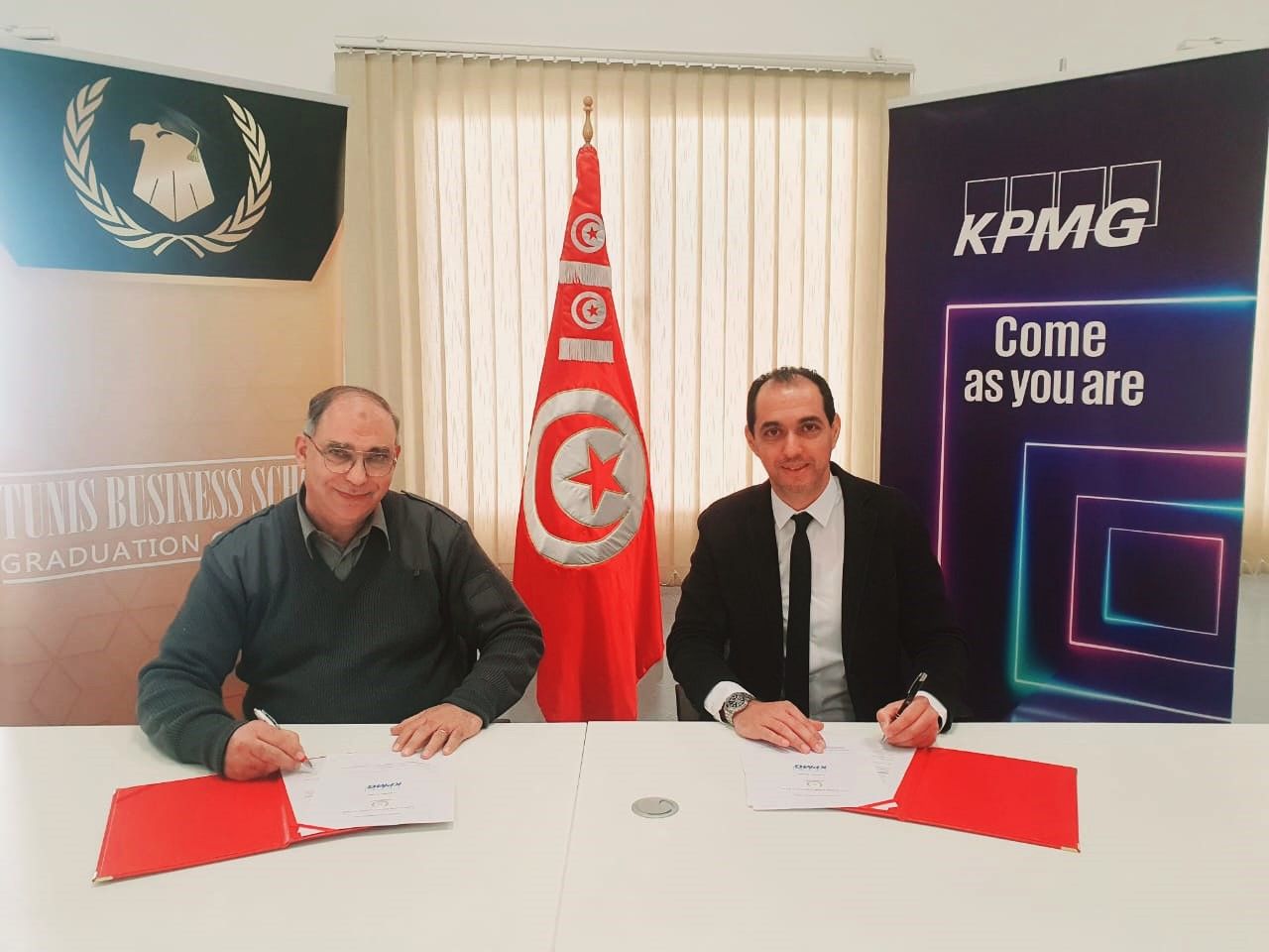 KPMG Tunisie et TBS signent une convention de partenariat