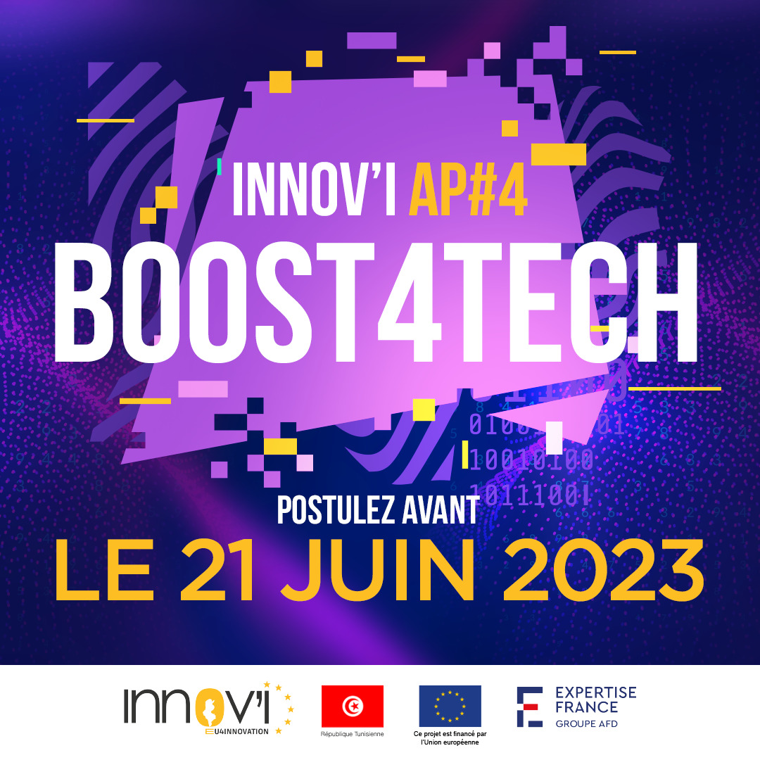 Innov’i – EU4Innovation lance son quatrième appel à projets « BOOST4TECH » au profit de l ...
