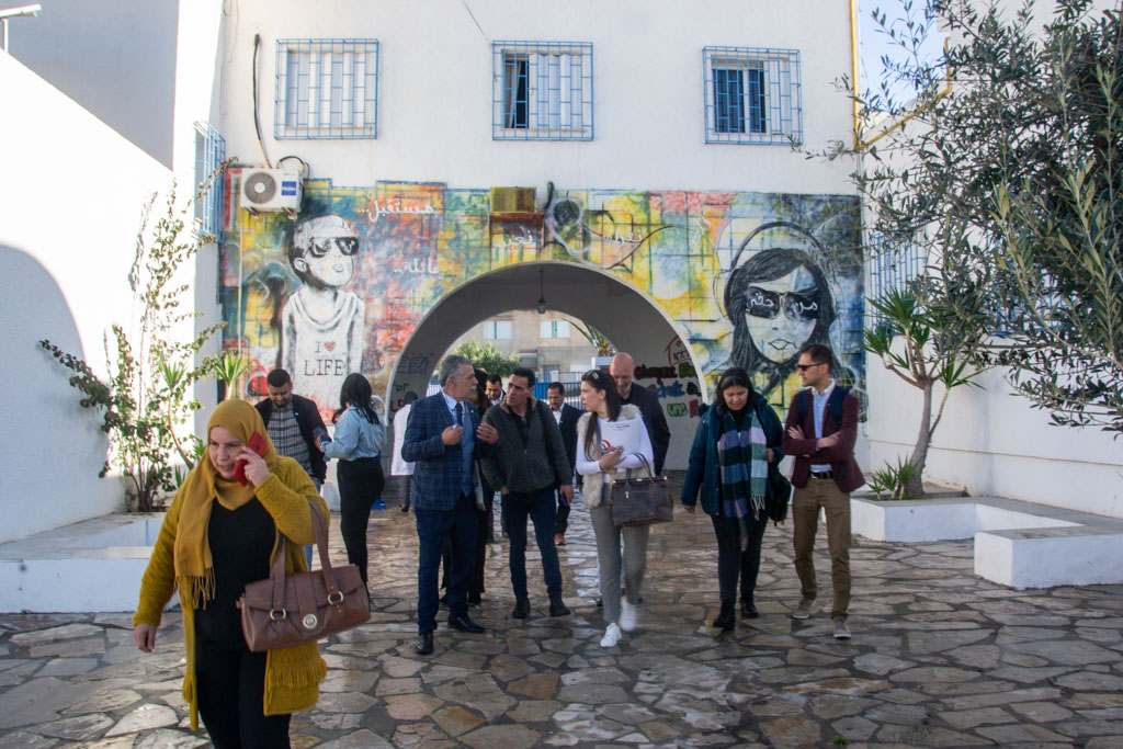 Une caravane de presse dans les 4 villages de l’Association Tunisienne des Villages d’Enfants SOS
