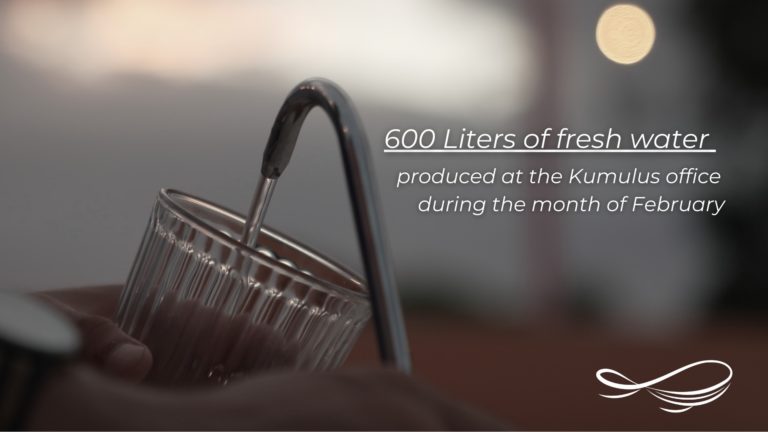 La startup Kumulus a produit 600 litres d’eau potable en Tunisie en un mois