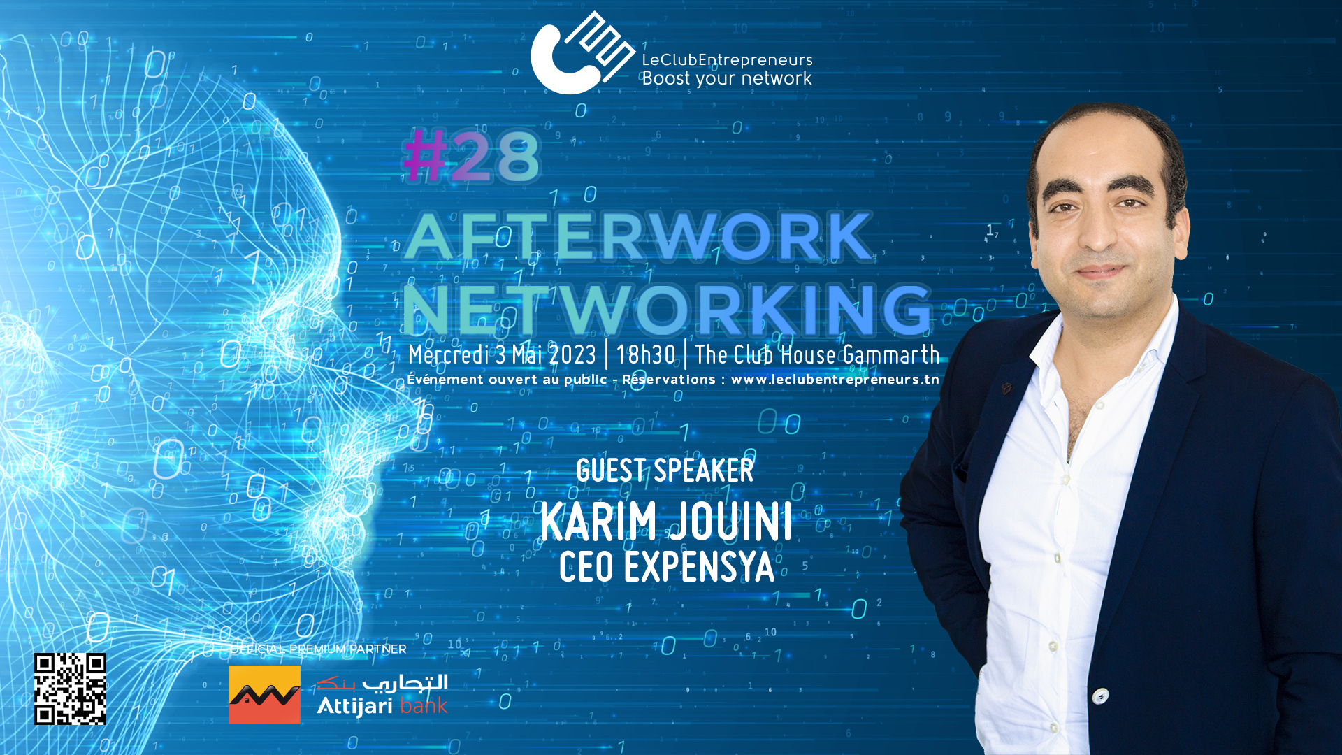 Entretien avec Karim Jouini – Expensya, guest speaker de la nouvelle édition d’Afterwork Networking
