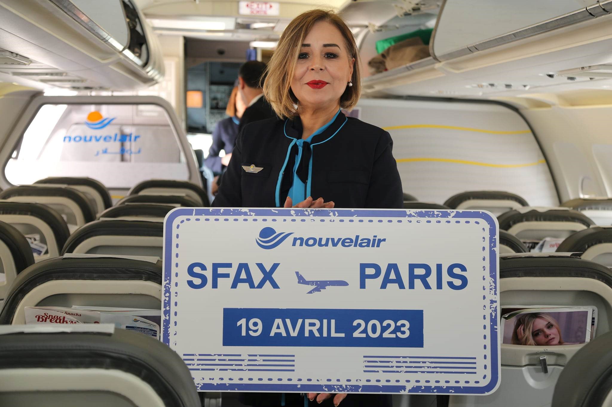 Vol inaugural : Nouvelair relie Sfax et Paris