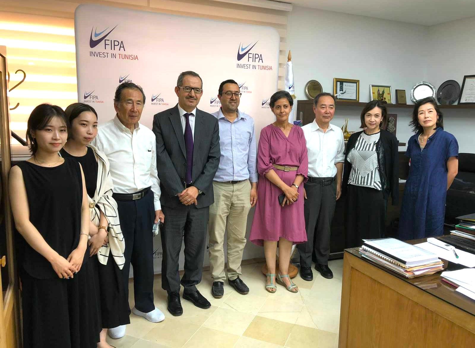 Tunisie – Japon : Rencontre entre la JICA, la FIPA et Entrex Inc pour ...