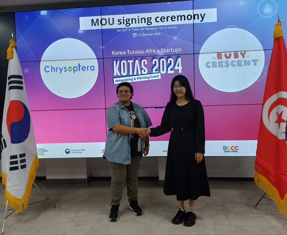 Tunisie – Corée du Sud : Chrysoptera accélère son expansion internationale grâce à un ...