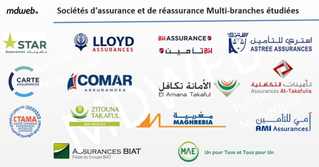 Classement digital des assurances en Tunisie : Qui se distingue ...
