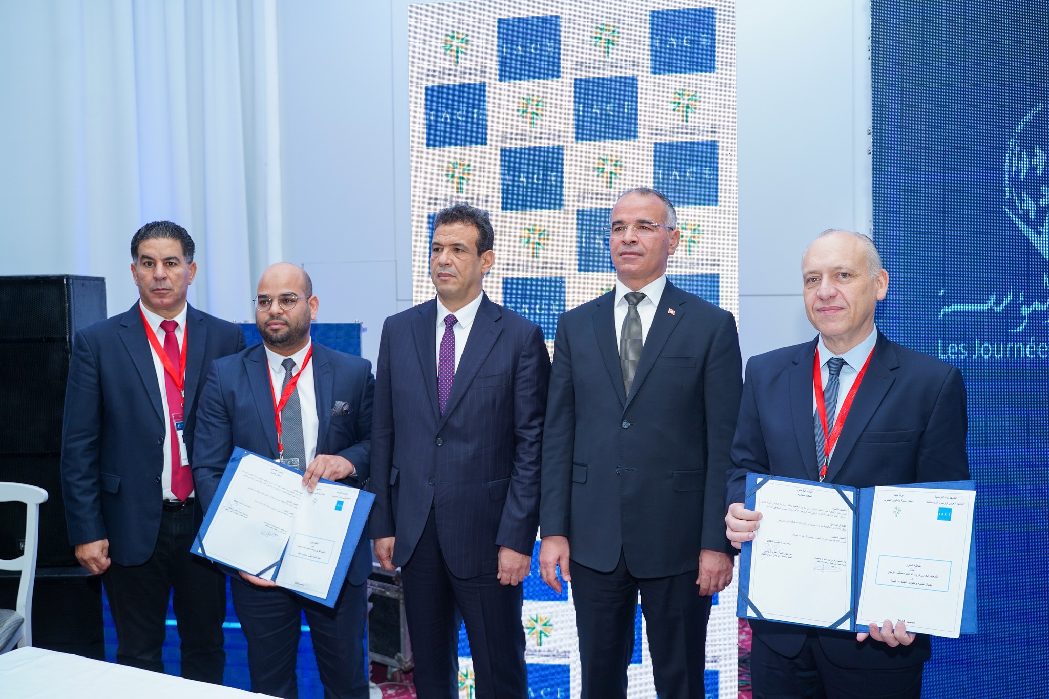 Signature d’une convention entre l’IACE et l’Instrument Libyen de ...