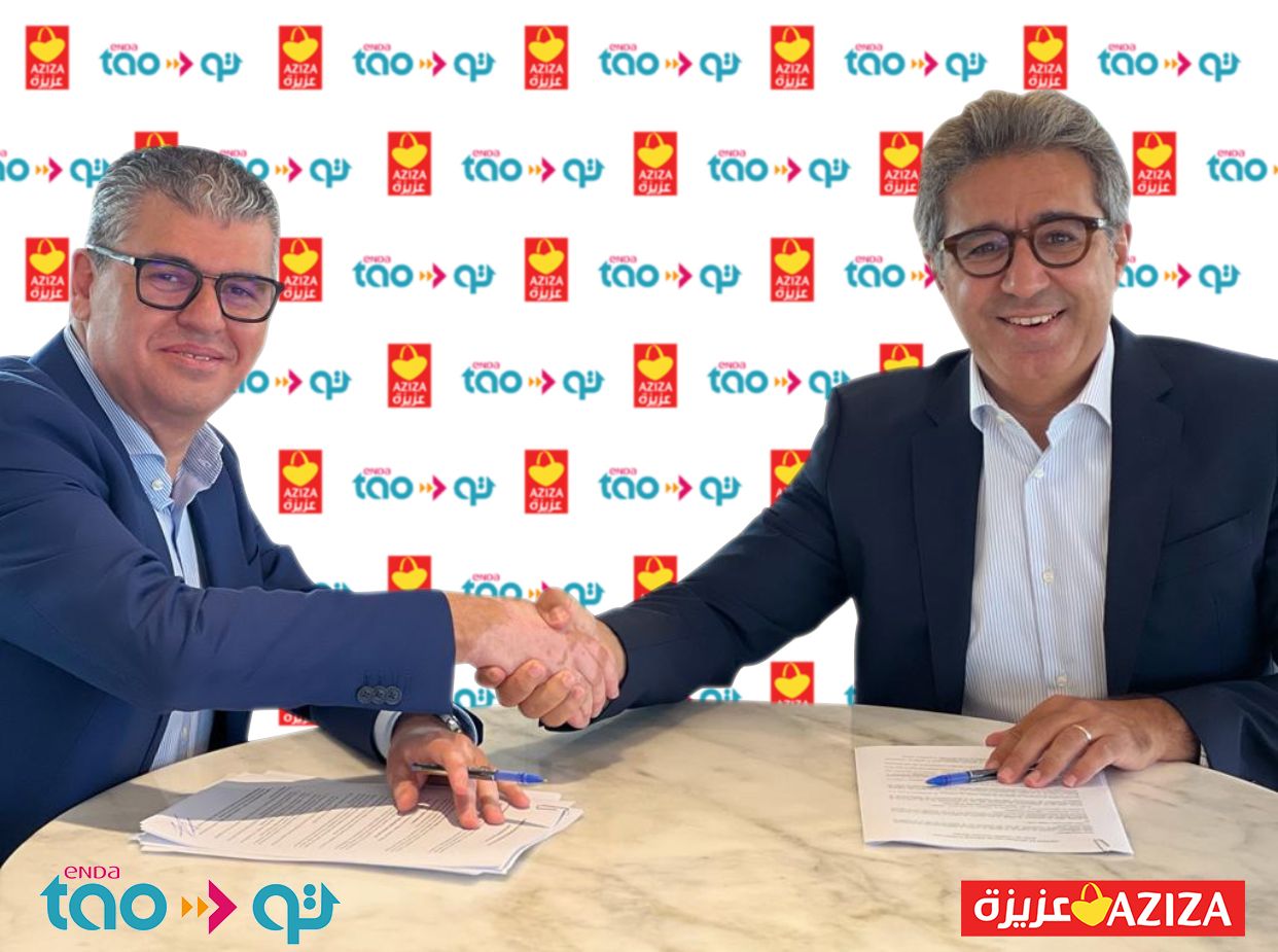 Enda Tao et Aziza s’allient pour démocratiser le paiement mobile en Tunisie