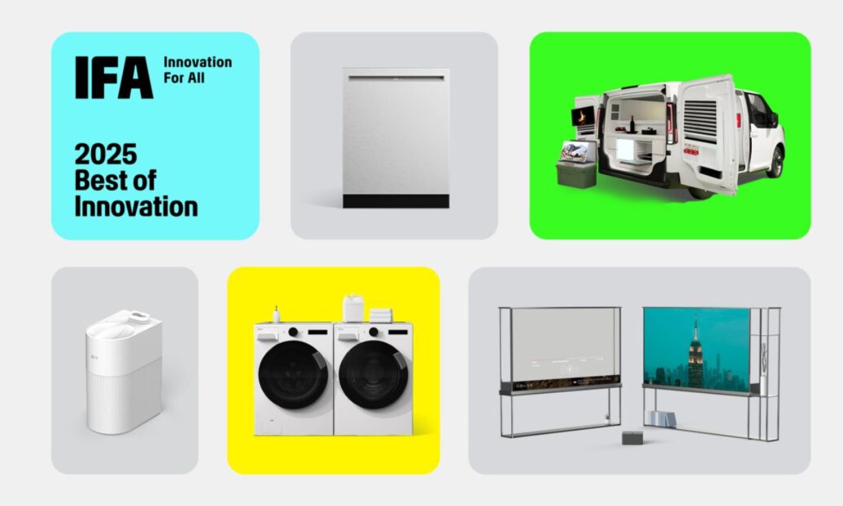 LG triomphe aux IFA 2025 Innovation Awards avec 17 distinctions ...