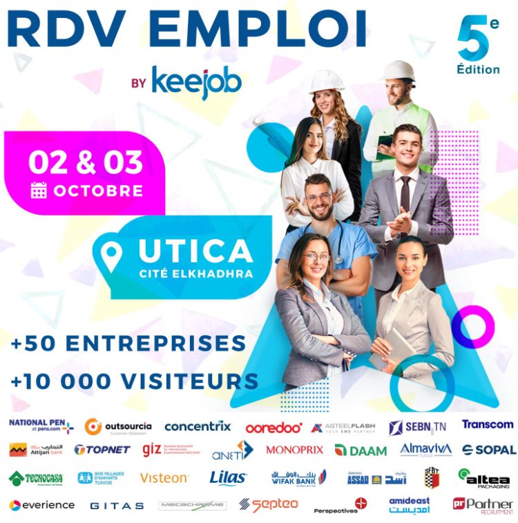 Keejob Tunisie : 5ème édition du Rendez-Vous Emploi - Entreprises Magazine
